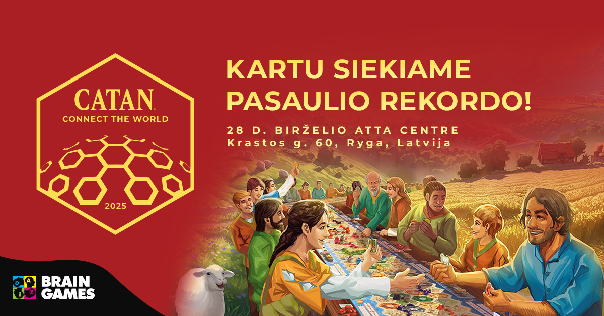 CATAN Connect The World | Brain Games LT