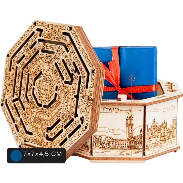 Wooden Secret Box MAZE BOX | Brain Games LT
