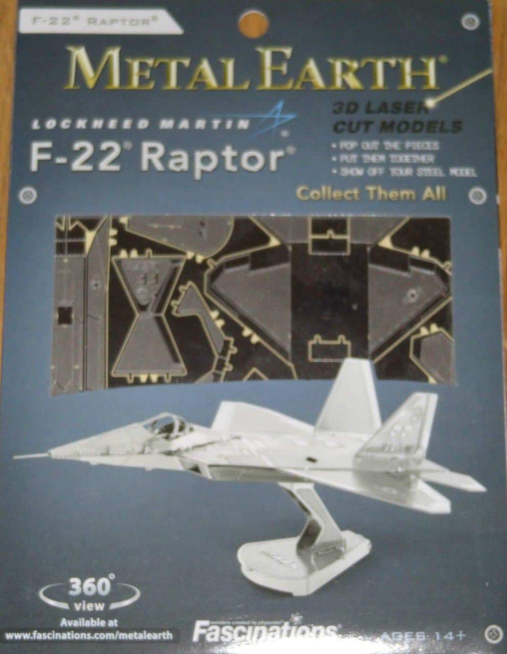 Metal Earth F22 Raptor | Brain Games LT